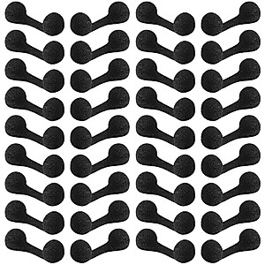 30 Pieces Disposable Nose Filters Spray Tanning With Softness Sponge Nose Filter for Sunless Nosebleed Airbrush Tanning