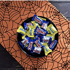 CRUNCH, BUTTERFINGER & BABYRUTH - Bulk Mini/Fun Size Candy Bars - Guaranteed 5 Lbs - Fresh and Delicious- Great for Trick-or-Treating, Snacking, Lunches, Baking, Candy Bowls & More