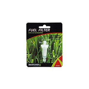 Maxpower 334283 1/4 Inch Fuel Filter Snapper Replaces 1-1777, 1-4359, 394358, 394358, 394358S, 7014359, 7014359, white