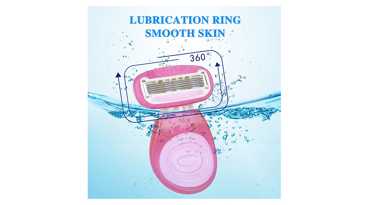 Mini 5 Blade Razor for Women - Travel Size