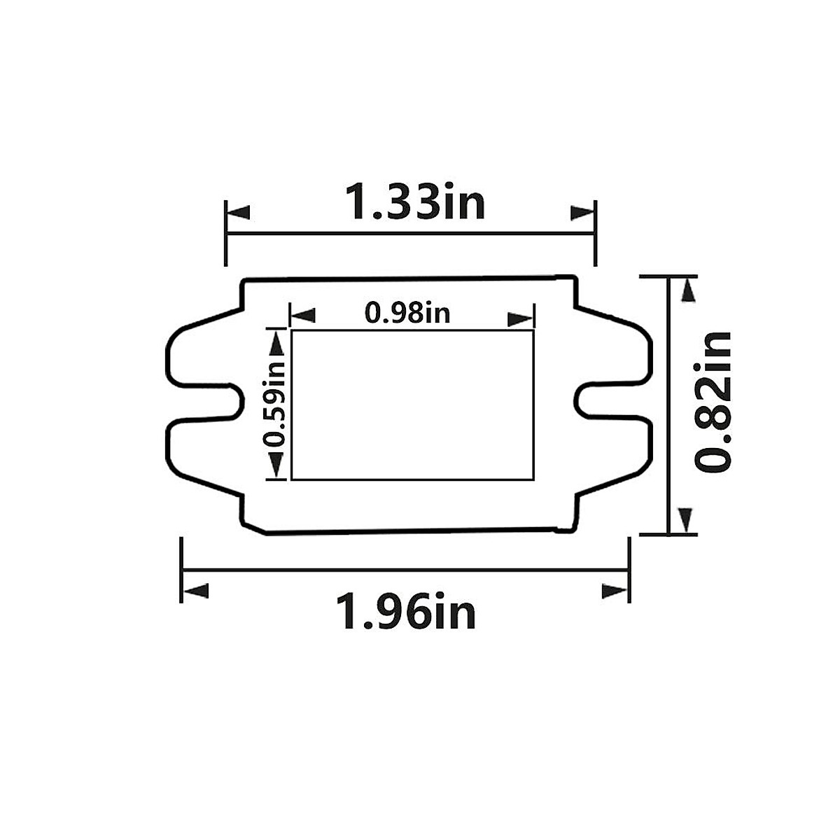 12V to 5V DC Converter Car Power Voltage, Waterproof DC 6.3-22V 12V Step Down to DC 5V 3A 15W Voltage Regulator Buck Converter Power Supply Step-Down Module Compatible with Vehicle Car Truck Volt