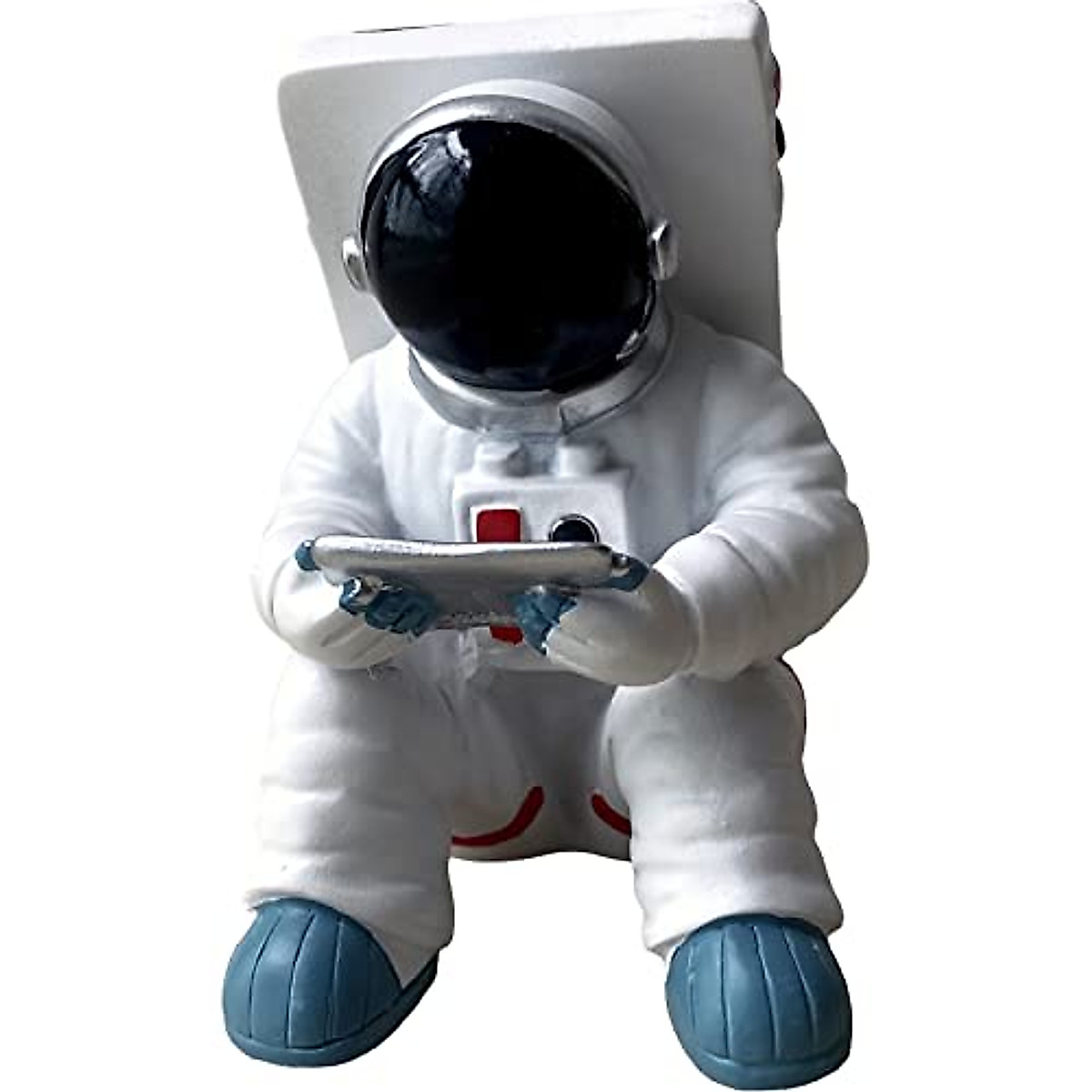 FORTMATE Creative Astronaut Phone Holder, Desktop Cell Phone Stand Compatible with All Mobile Phones,iPhone,Switch,iPad,Tablet