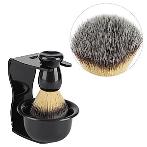 Shaving Bowl 3 Pieces Shaving Stand Shaving Brush Shaving