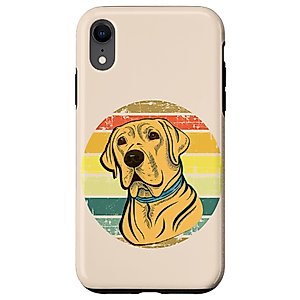 iPhone XR Labrador Retrievers Dog Design Moms and Dad Yellow Labs Dog Case