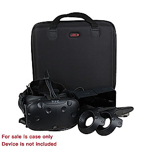 Hermitshell Hard EVA Travel Case Fits HTC Vive - VR Virtual Reality System