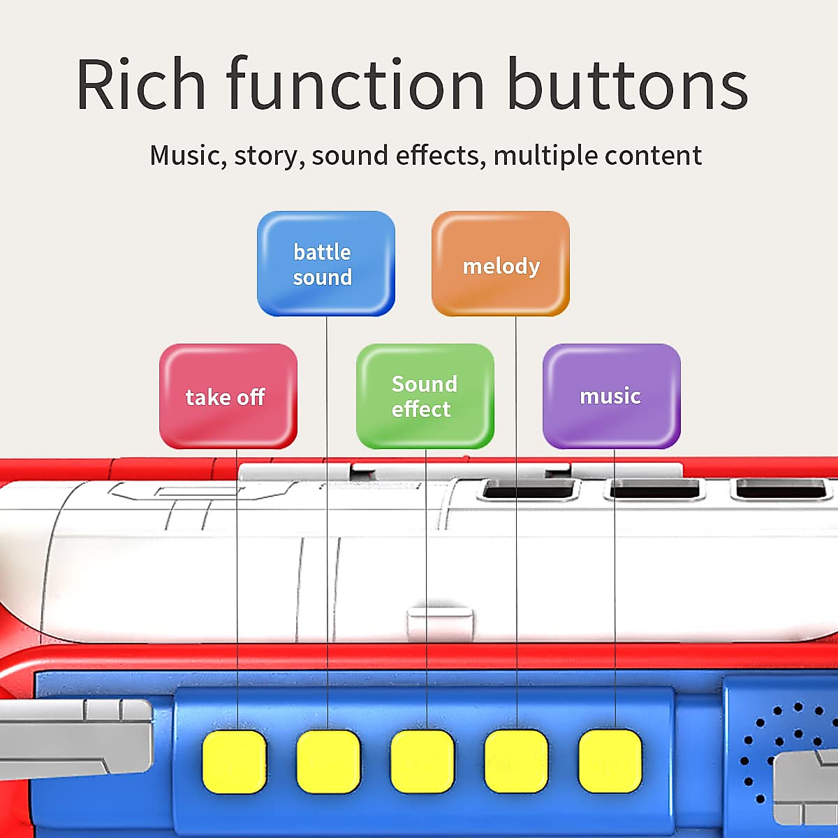 Airplane Toys with Music and Light Police Theme Transport Cargo Airplane Toy Play Set with 12 Road Sign Toy and 12 Alloy Vehicle Car Toy for 3 4 5 6 7 Year Old Boys and Girls Best Birthday Gift (Blue)