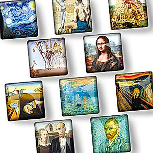 Decorative Magnets for Fridge – Glass Magnets for Refrigerator – Cute Fridge Magnets for Office and Kitchen – Succulent Whiteboard Magnets for Locker