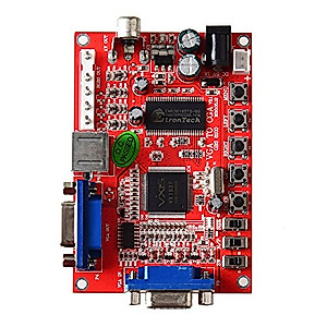 Mcbazel Arcade Game VGA to CGA RGBS CVBS S-Video Video Converter Board GBS-8100