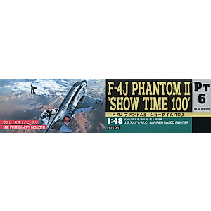 HAS07206 1:48 Hasegawa F-4J Phantom II 'Showtime 100' [MODEL BUIKDING KIT]