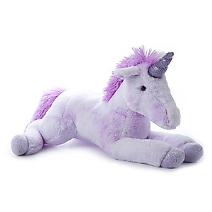 The Petting Zoo Unicorn Stuffed Animal, Gifts for Girls, Posh Plush Unicorn Toy 18 inches