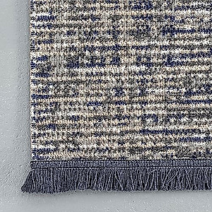 nuLOOM Vada Fringe Indoor/Outdoor Area Rug, 9' x 12', Grey