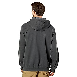 Carhartt Men's Rain Defender Loose Fit Midweight Logo Graphic Sweatshirt, Carbon Heather, Medium