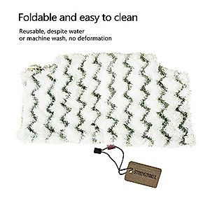 2-Pack Replacement Steaming Mop Pads for Shark Lift-Away Pro Steam Pocket Mop & Genius Steam Pocket Mop Series|Compare to Shark Part XTP184