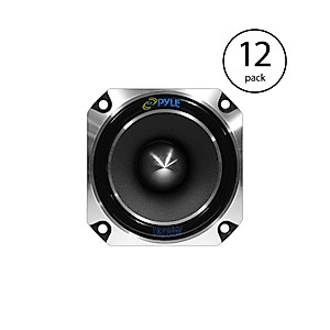 Pyle Pro Dryver 1 Inch 300 Watt Heavy Duty Titanium Super Car Tweeter (12 Pack)