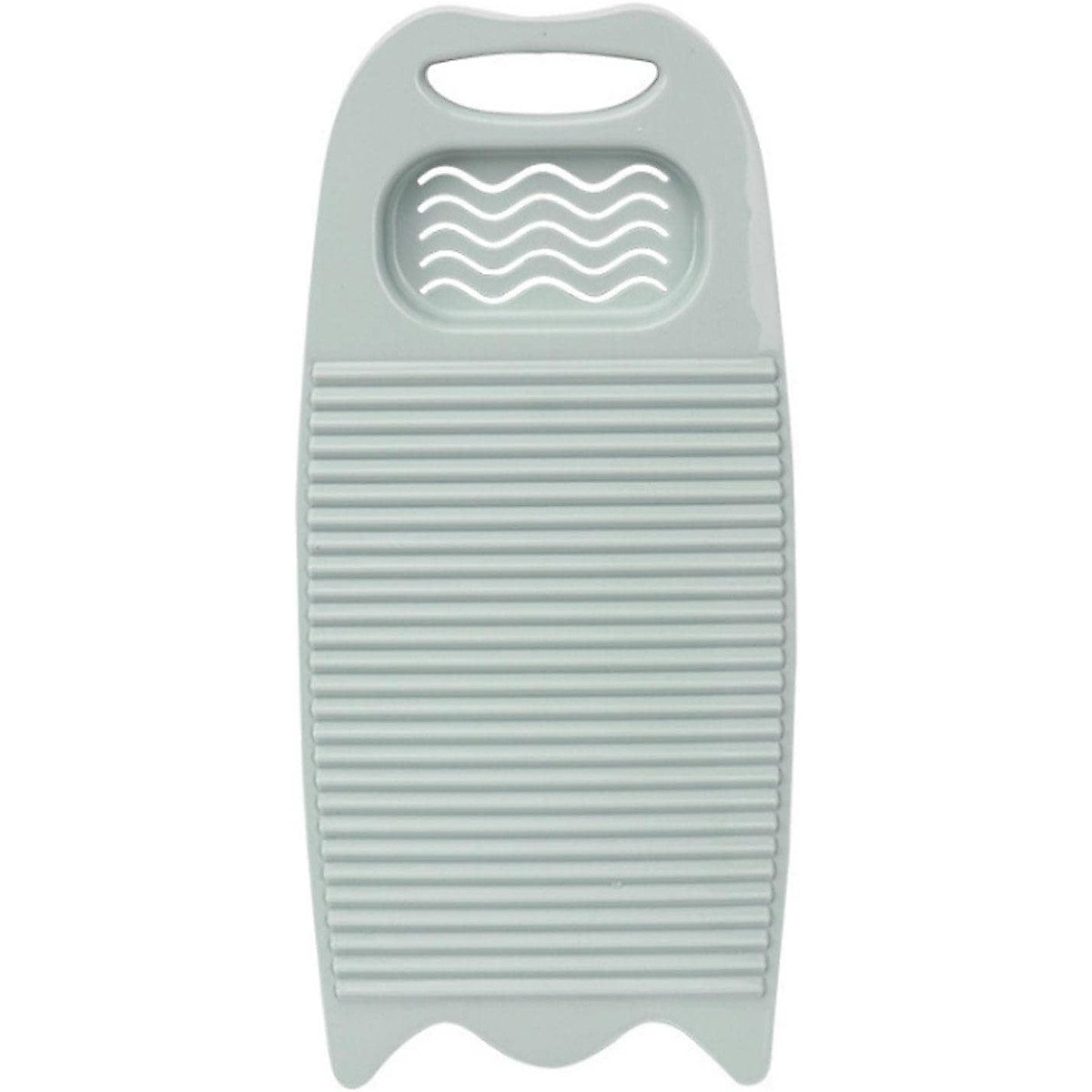 zzhugyin Plastic Washboard for Laundry,Household Hand Washing Board with Soap Holder Portable Hand Washing Clothes Tool Scrubboards Clothes Cleaning Tools for Home School Dormitory (Light Blue)