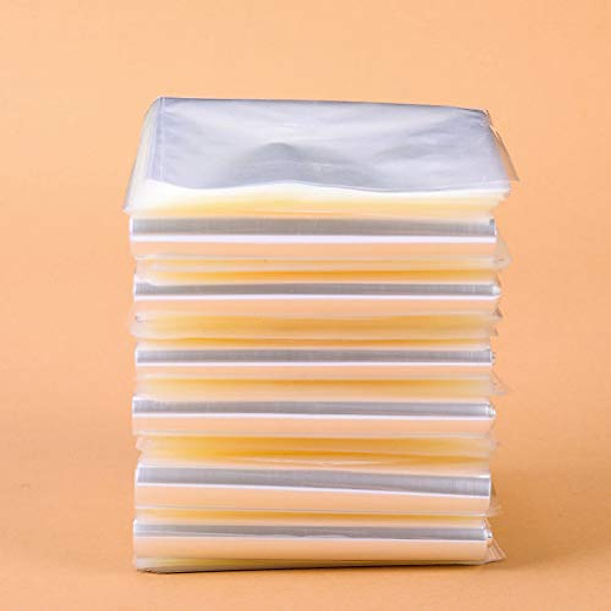 DOITOOL 300 Pcs Shrink Wrap Bags PVC Heat Shrink Film Bags Seal Wrapping Packaging Film Home Kitchen Ustensil Tool