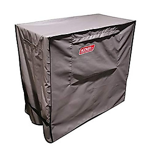 acoveritt Waterproof 80-100 Qt Rolling Cooler Cart Cover Fits Most Patio Ice Chest Party Cooler Upto 43L x 22W x 32H inch
