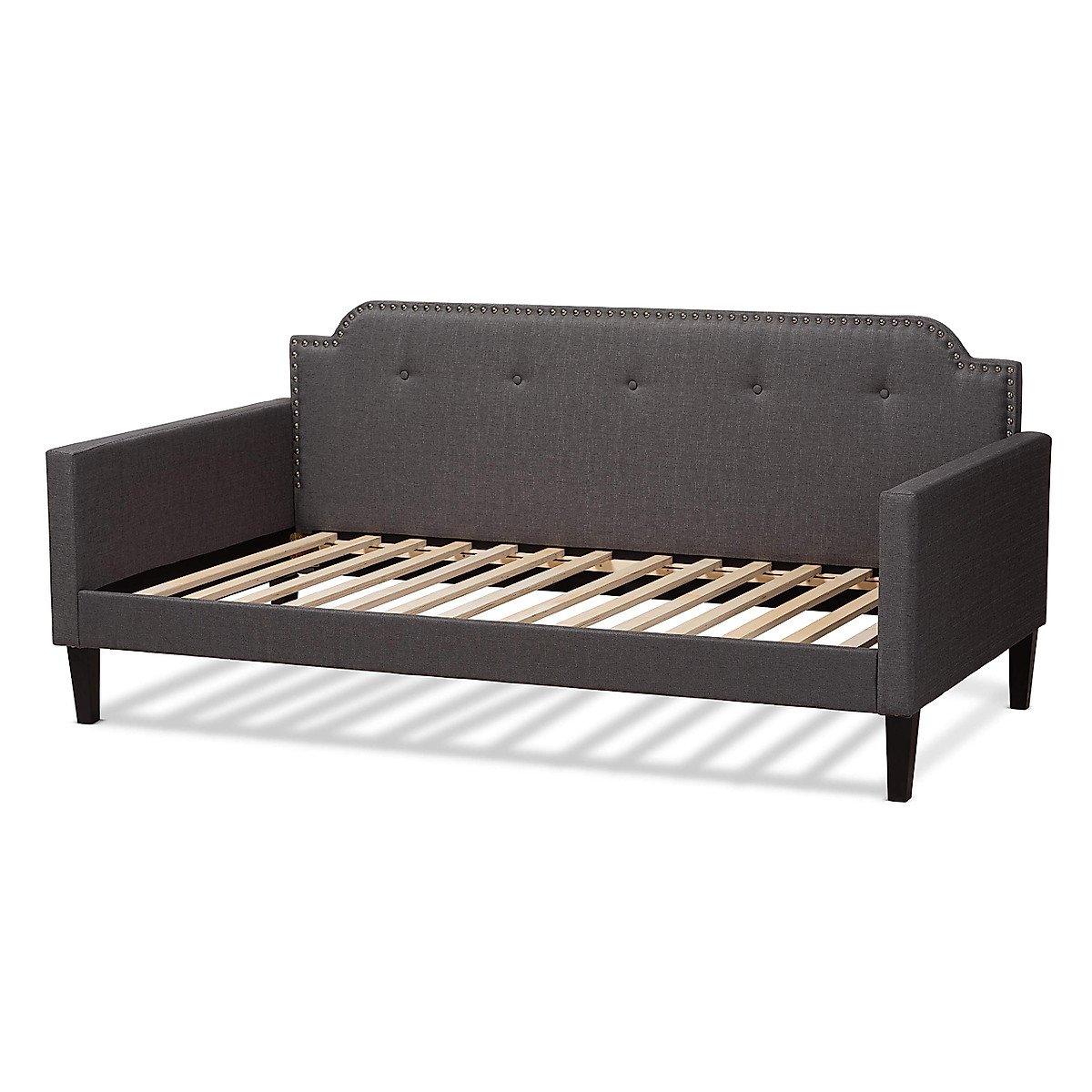 Baxton Studio Daybeds, Twin, Grey