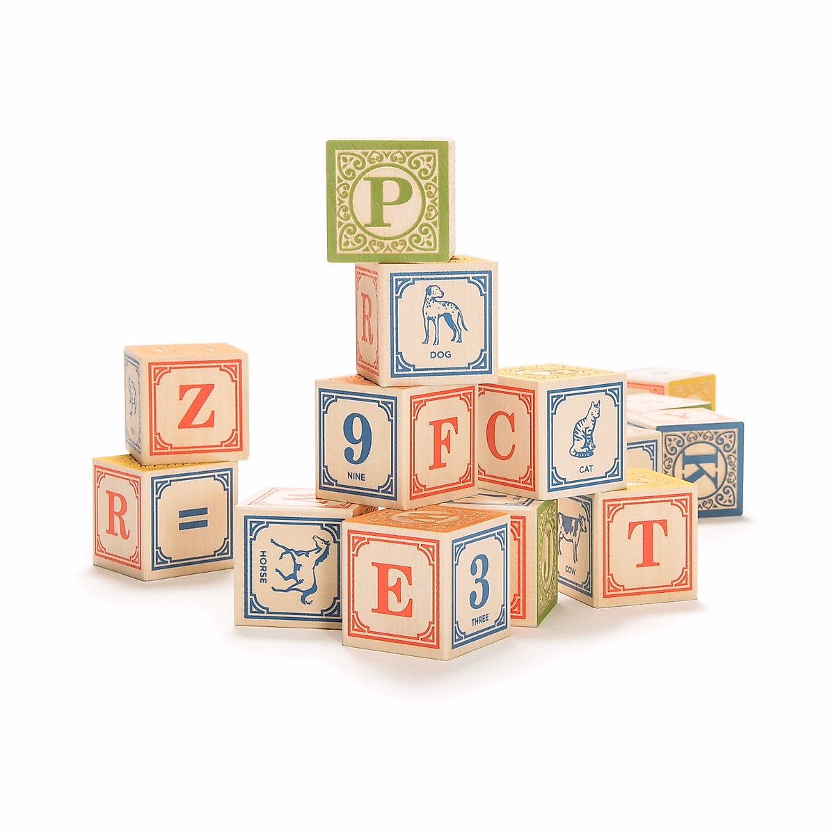 Uncle Goose Classic ABC Blocks - Made in The USA