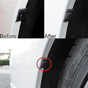 BESULEN 20 Pcs Front Fender Bumper Cover Clips, Fender Liner Retaining Clip with Pin, Nylon Retainer Clip Fasteners Kit for Car, Compatible with OEM 47749-58010 53879-58010