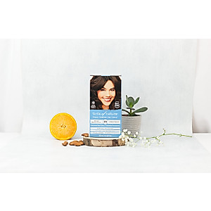 Tints of Nature 4N Natural Medium Brown Permanent Hair Dye, Nourishes Hair and Covers Greys, Ammonia-Free, 130ml