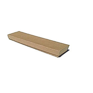 20 Brown Kraft Cotton Boxes Jewelry Bracelet, Watches, Necklace and Anklet Gift Displays 8" x 2"