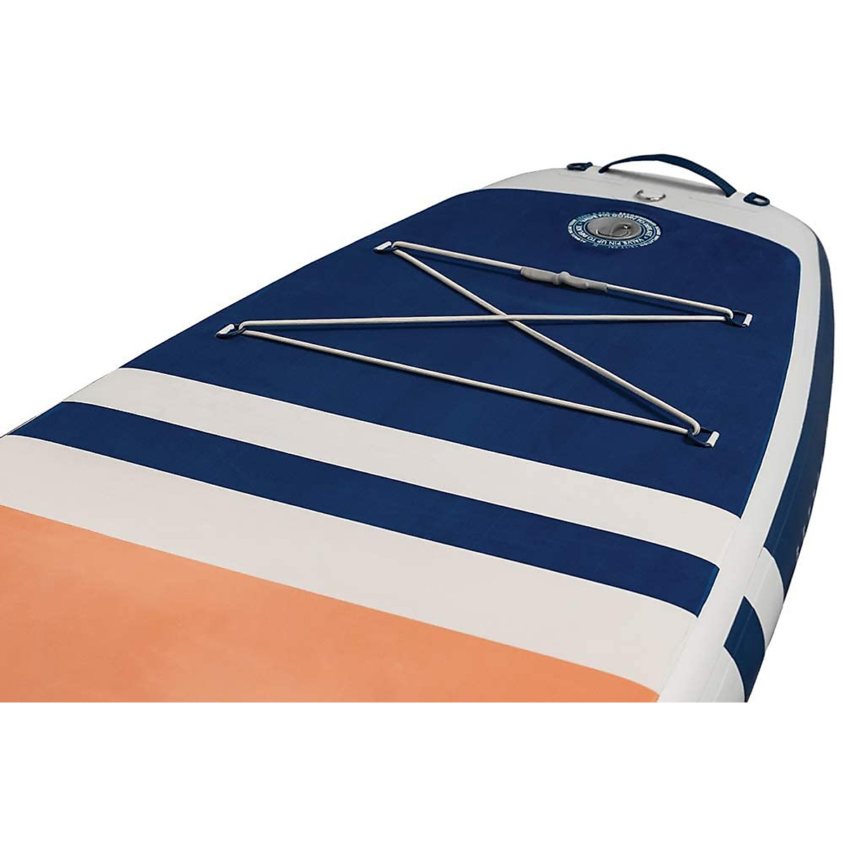 ISLE Pioneer Inflatable Stand Up Paddleboard & iSUP Bundle Accessories & Backpack — Wide Stance, Durable, Lightweight — 285 lbs Capacity (Coral Pink, 10'6" x 34" x 6")