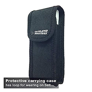 Calculated Industries 3356 Laser Dimension Master 130 Compact Digital Distance Measurer with 130-foot Range and Bright Color Display for Real Estate and Interior Design Pros