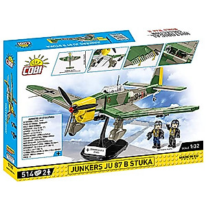 COBI Toys Historical Collection War War II Junkers Ju 87 B Knock Plane