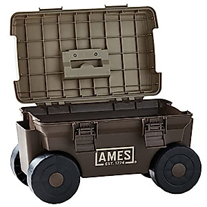 AMES 20213200 Rolling Lawn & Garden Storage Cart