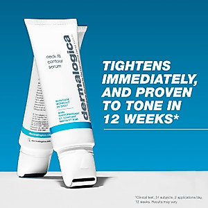 Dermalogica Neck Fit Contour Serum (1.7 Fl Oz) Lightweight Roll-On Firming Serum - Tighten Skin and Tone Over Time For Visibly Sculpted Appearance