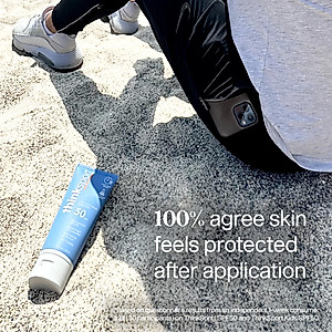 Thinksport SPF 50+ Mineral Sunscreen, 3 Oz, Safe, Natural Sunblock for Sports & Active Use, Water Resistant Reef Safe Sunscreen, Broad Spectrum UVA/UVB Sun Screen for Sun Protection