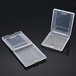 10Pcs Clear Protective Game Cartridge Case Storage Box for Nintendo Gameboy Color GBC GB GBP