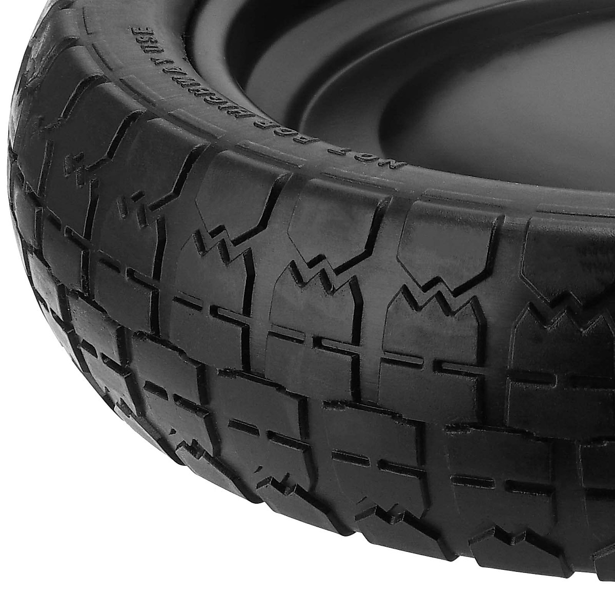 TAICHEUT 2 Pack 13 Inch Flat-Free Tires for Carts, Gorilla Cart Replacement Wheels, Heavy Duty Solid Replacement Tires with 5/8 Inch Bearings for Wheelbarrow, Trolleys, Hand Trucks, Utility Carts