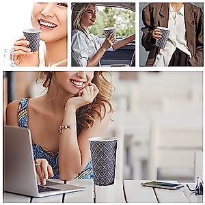 Lamosi 180 Pack 8oz Disposable Coffee Cups, Paper Cups, Hot/Cold Drinking Cup, Grey Disposable Cup, Paper Hot Coffee Cup, Paper Cup for Office, Picnic, Cafes