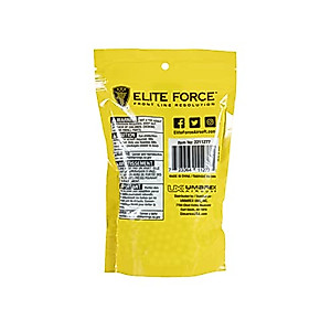 Elite Force Tracer BBS Glow-in-The-Dark Premium 6mm Airsoft BBS Ammo, 1000 Count, 0.20 Gram, One Size