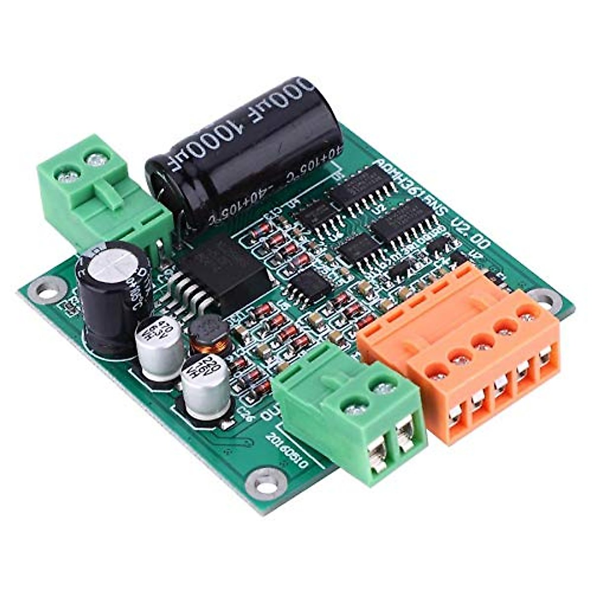 Davitu Motor Driver - Large Power DC Motor Drive Board 12/24/36V H Bridge Positive and Reverse Rotation Full PWM with Undervoltage Protection