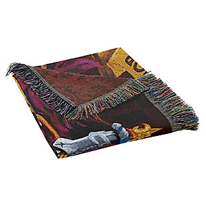 Northwest Woven Tapestry Throw Blanket, 48 x 60 Inches, Gryffindor Shield