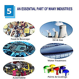 4 Inch Ring Polypropylene Felt Filter Bag 5 Micron 4" x 14" Liquid Aquarium Filter Socks Size 4 - Pack of 2 (4" x 14", 5 Micron)