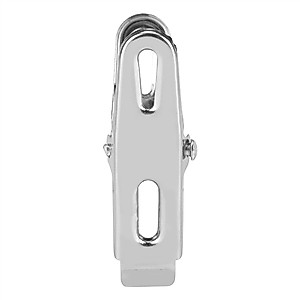 Tyenaza 20 Pack Stainless Steel Clothespins, Metal Laundry Clips Binder Clips Hanging Clips for Outdoor Clothesline Home Food Bag Sealing Photos