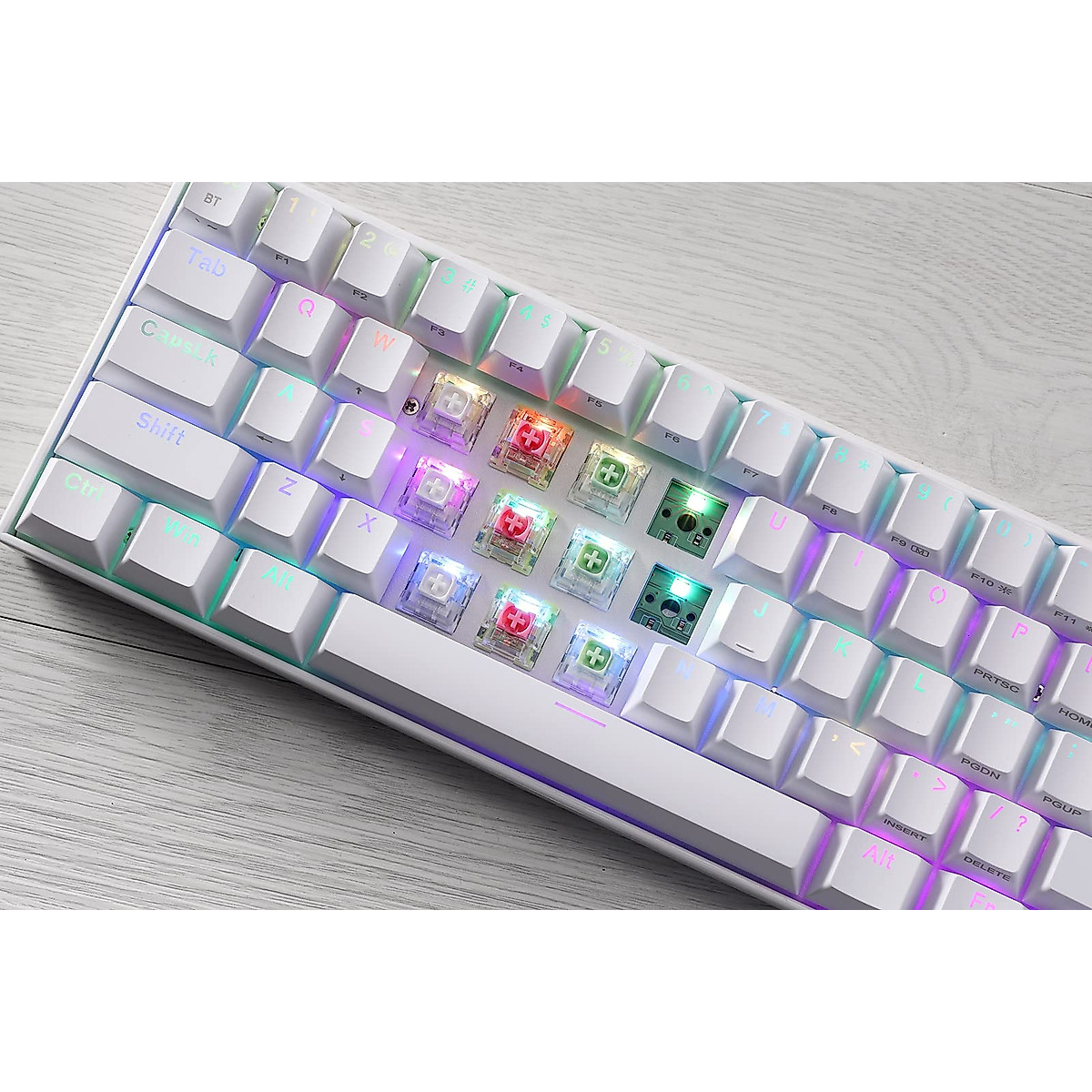 Redragon K530 PRO 60% Gaming Keyboard & A113 Hot-swap Mod Switches (24pcs) Bundle