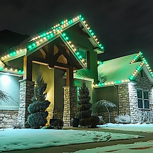 HLO Lighting Set of 25 Yellow C9 Christmas Lights | Faceted C9 LED Christmas Light Bulbs for Indoor & Outdoor Use | Durable C9 LED Lights | Replacement C9 Bulbs