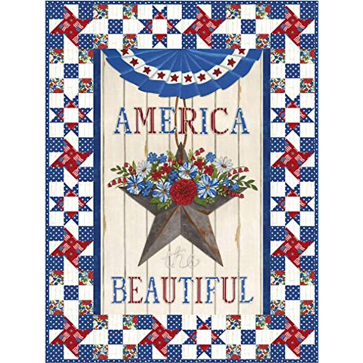 Deb Strain America The Beautiful Sea to Shining Sea Quilt Kit Moda Fabrics KIT19980