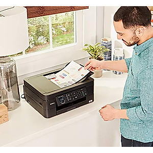 Brother Wireless All-in-One Inkjet Printer, MFC-J491DW, Multi-Function Color Printer, Duplex Printing, Mobile Printing,Amazon Dash Replenishment Enabled (Renewed)