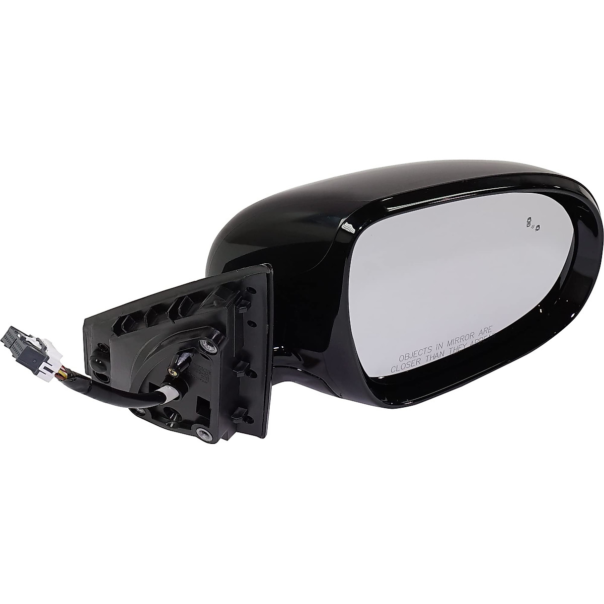 Kool Vue Passenger Side Power Heated Mirror for Kia Sorento 2016-2018 Power Fold With Signal Light, Blind Spot Monitor & Memory Paintable