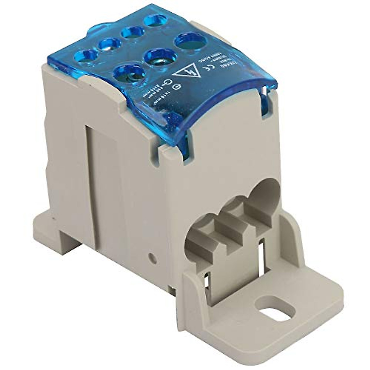 80A Block Distribution Box£¬Din Rail Terminal Block Distribution Box£¬Electric Wire Connector Universal Power Junction Box£¬for Power Distribution cabinets, Distribution Boxes
