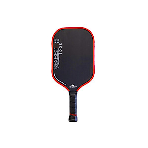 Diadem Warrior Edge Pickleball Paddle | Etched Carbon Face for Max Spin, 16mm Aero Guard, Comfort Max Grip, 16mm Honeycomb Core, Midweight 8oz | Indoor/Outdoor | USAPA Approved