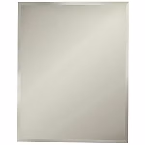 Jensen 1453ADJ Horizon Frameless Medicine Cabinet with Beveled Mirror