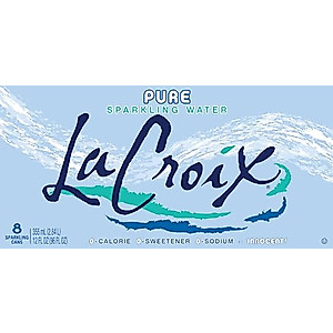 LaCroix Sparkling Water, Pure, 12 Fl Oz (pack of 8)