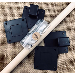 The Stair Barrier Baby Gate for Stairs - Easy Install Banister to Wall - Climb-Resistant Fabric Baby Gate Stairs Banister - 36" - 43" Regular, 32" Height - Made in USA New 2039